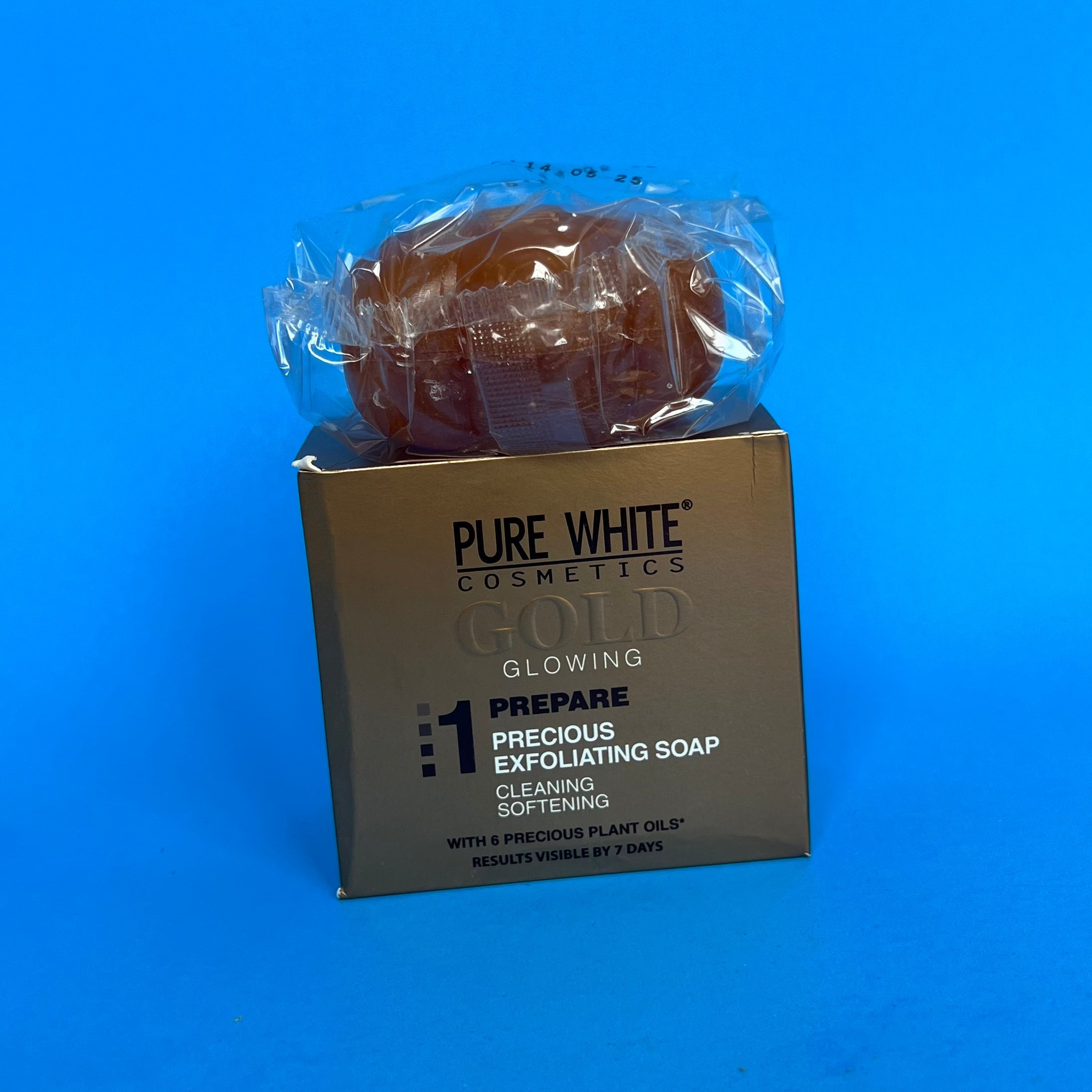 Pure white gold Soap – Mira Aura Beauty LLC