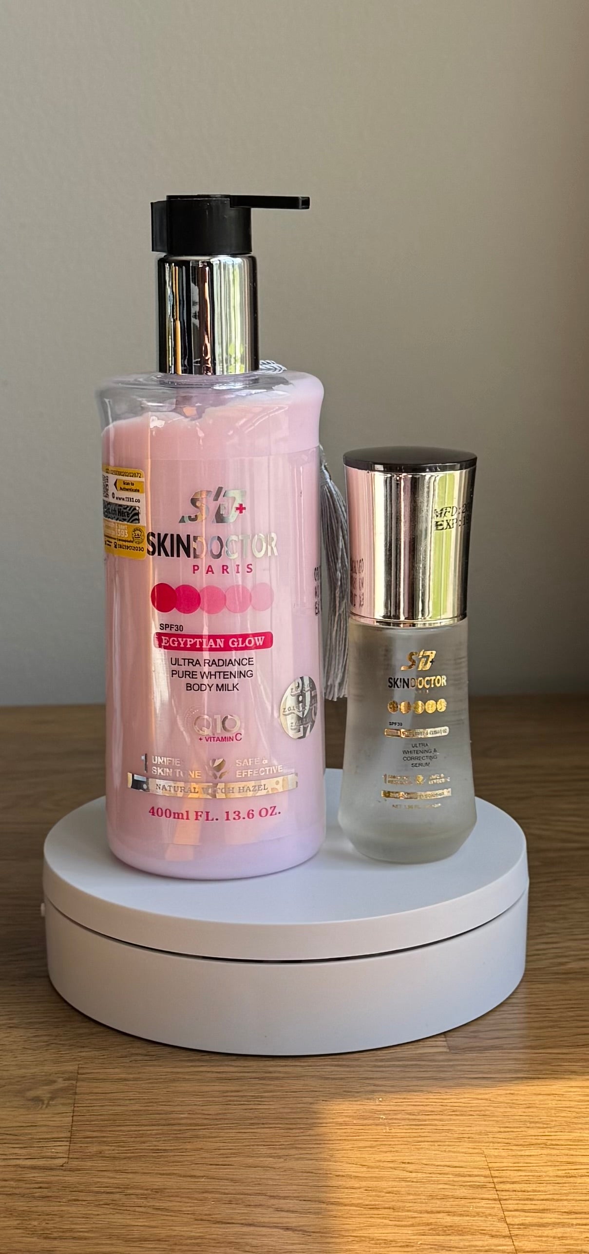 Skin Doctor Lotion & serum – Mira Aura Beauty