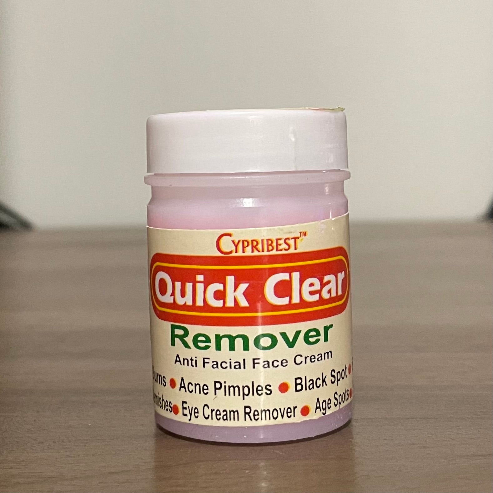 Quick Clear Cream – Mira Aura Beauty LLC
