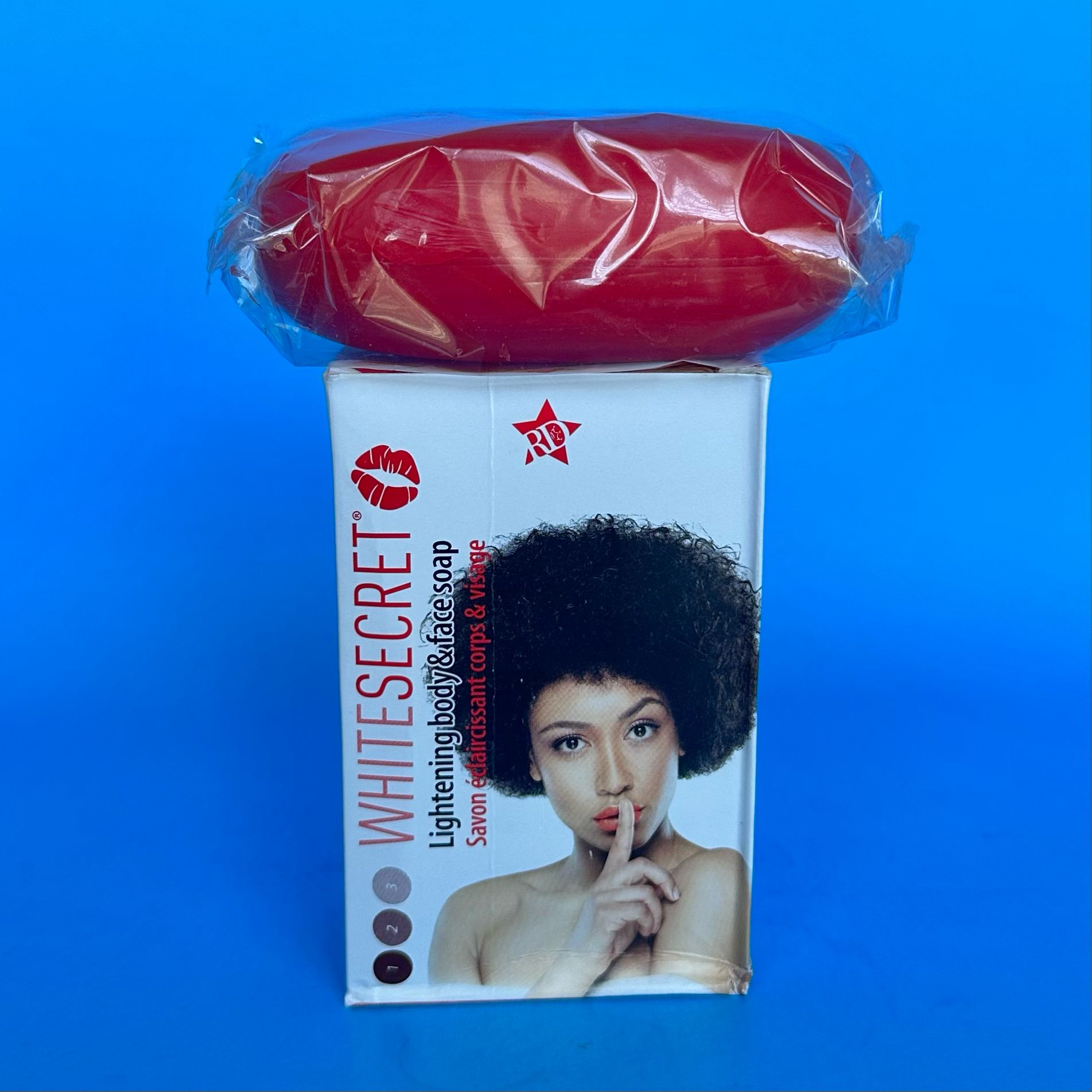 White secret Bar Soap – Mira Aura Beauty LLC