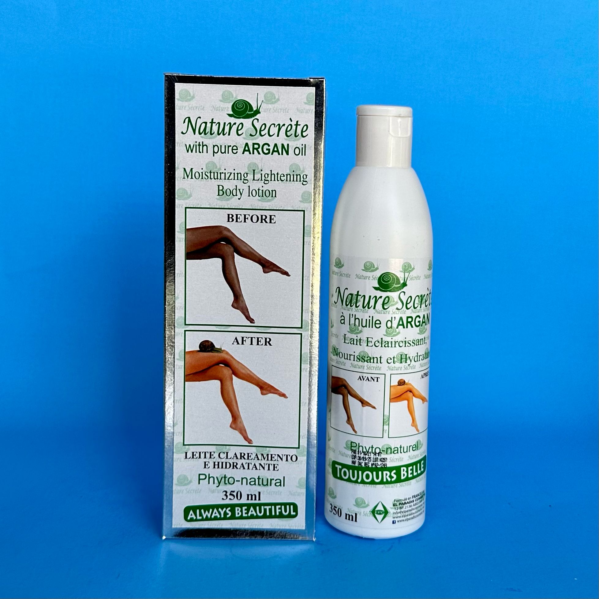 Nature Secret Argan Lotion 350 ml – Mira Aura Beauty