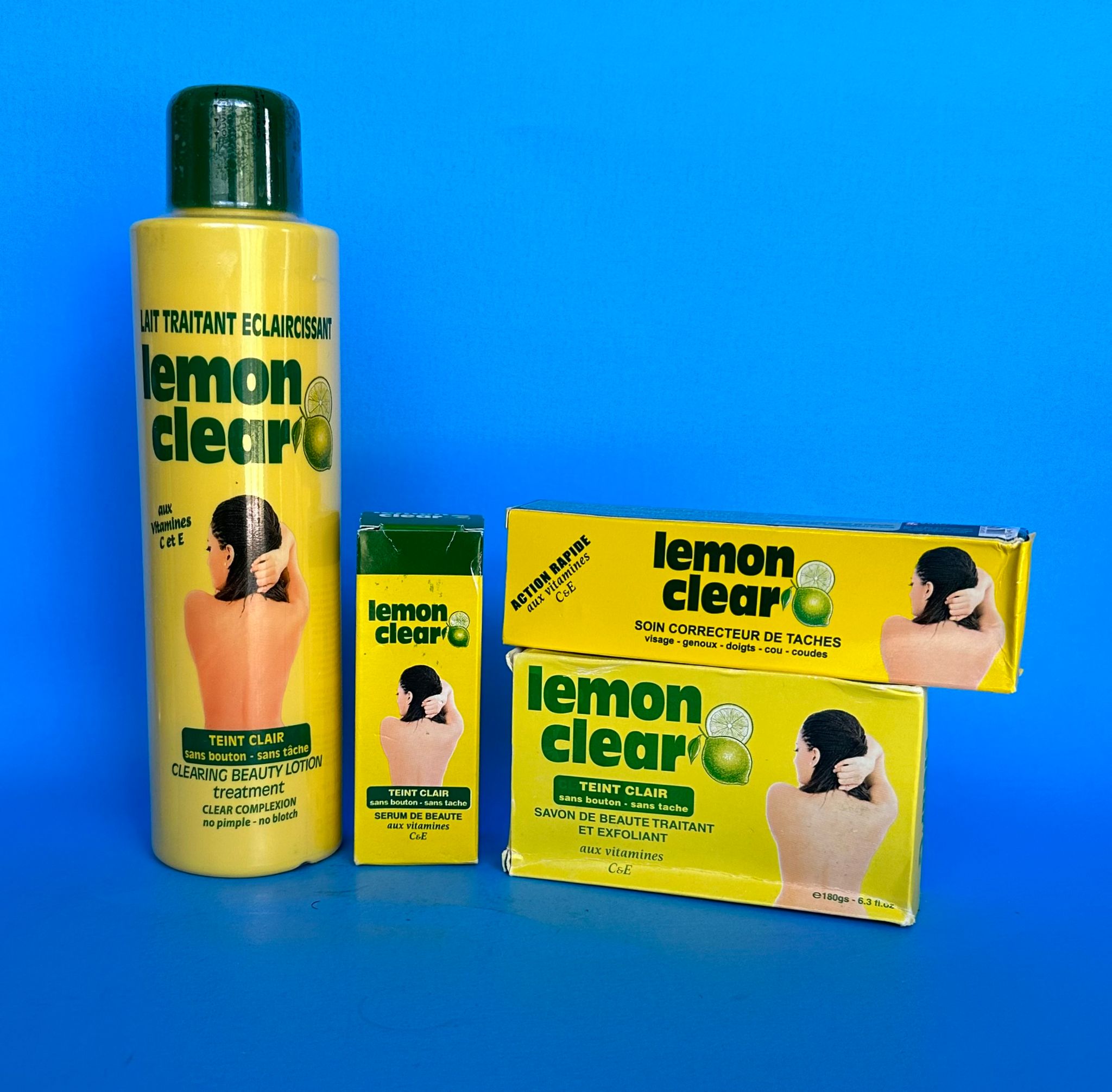 Lemon Clear Body Set – Mira Aura Beauty